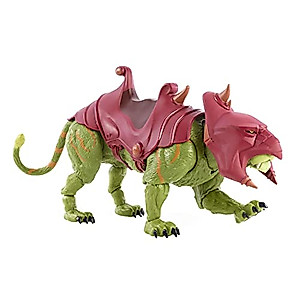 Masters of the Universe Masterverse Battle Cat, 14-in Motu Battle Figure for Storytelling Play and Display, Gift for Kids Age 6 and Older and Adult Collectors [Amazon Exclusive]