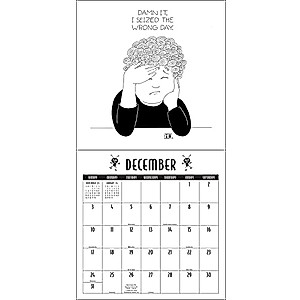 Mary EngelDark 2023 Wall Calendar