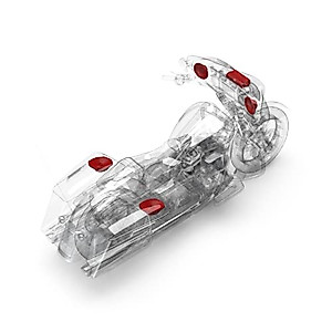 Rockford Fosgate HD14-STG3 Fairing Speakers, Saddlebag Speakers and 800-Watt Amplifier Kit for Select 2014+ Harley Davidson Road Glide & Street Glide Motorcycles