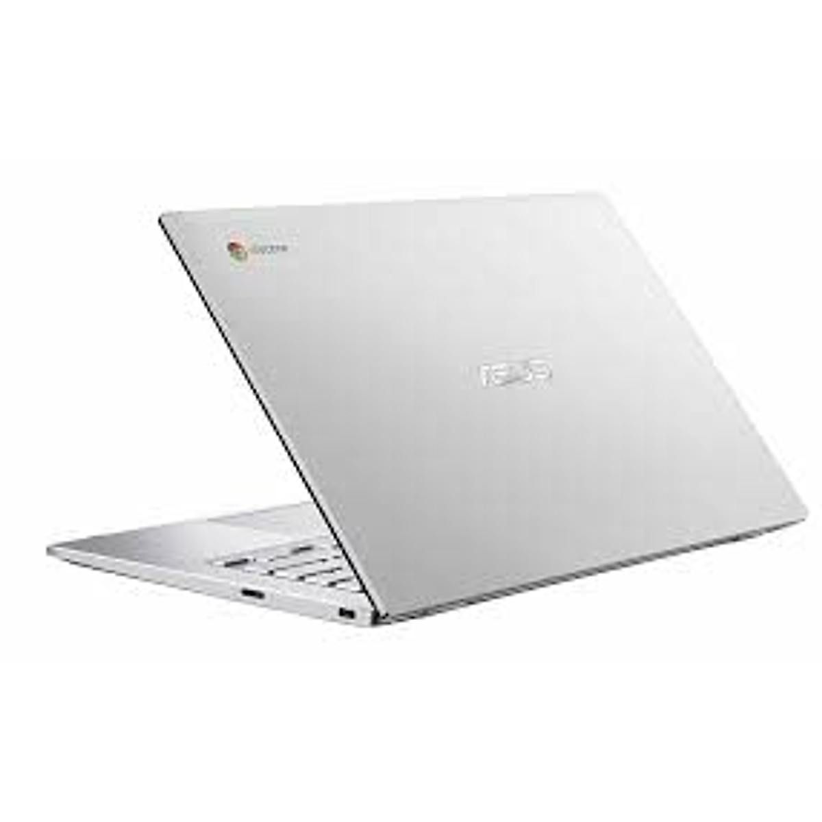 ASUS Newest 14" FHD Chromebook Laptop, Intel Core m3-8100Y(up to 3.4 GHz), 320GB Space(64GB eMMC+256GB Card), 8GB RAM, Webcam, WiFi, USB, Bluetooth, Backlit Keyboard, Chrome OS, Silver+JVQ MP