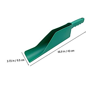 SOESFOUFU 2pcs Drain Cleaning Spoon Air Duct Cleaning Tools Gutter Cleaning Scoop Roof Gutter Shovels Home Tools Household Cleaning Supplies Metal Pooper Scooper Home Gutter Cleaning Scoop