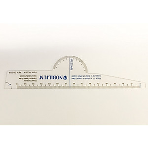 3 Pack Flexible Ruler Dentsply Denture Trubyte Millimeter Dental Lab