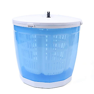 2 in 1 Portable Washer Spin Dryer Washing Machine Mini Travel Outdoor，Manual Washing Machine Portable Laundry Washer for Camping, Apartments, Dorms