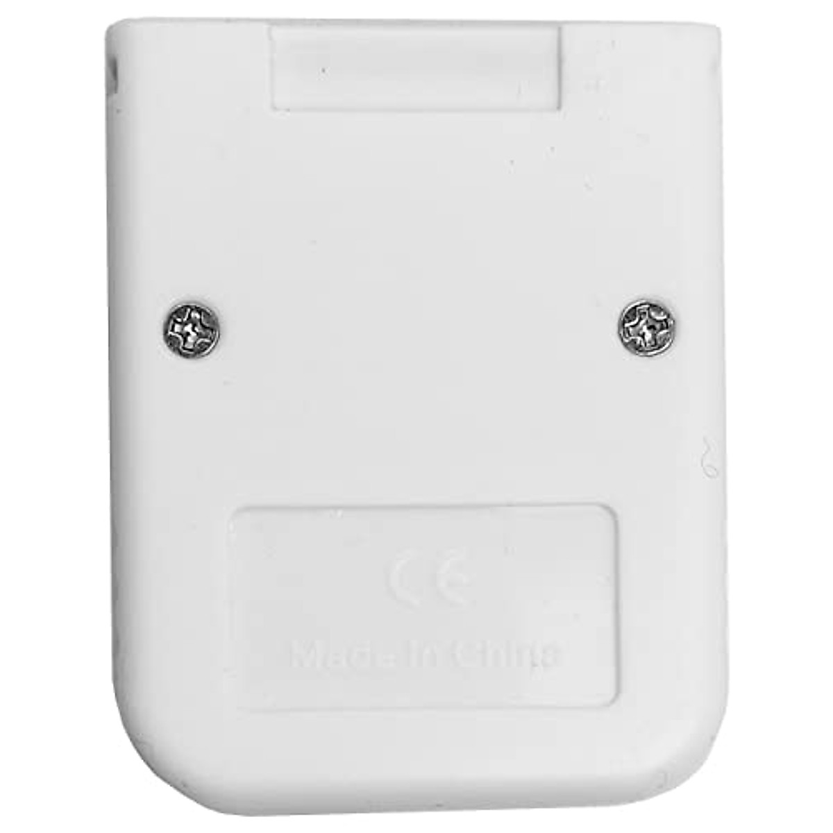 Hyamass 128MB(2043 Blocks) High Speed Gamecube Storage Save Game Memory Card Compatible for Nintendo Gamecube & Wii Console Accessory Kits - White