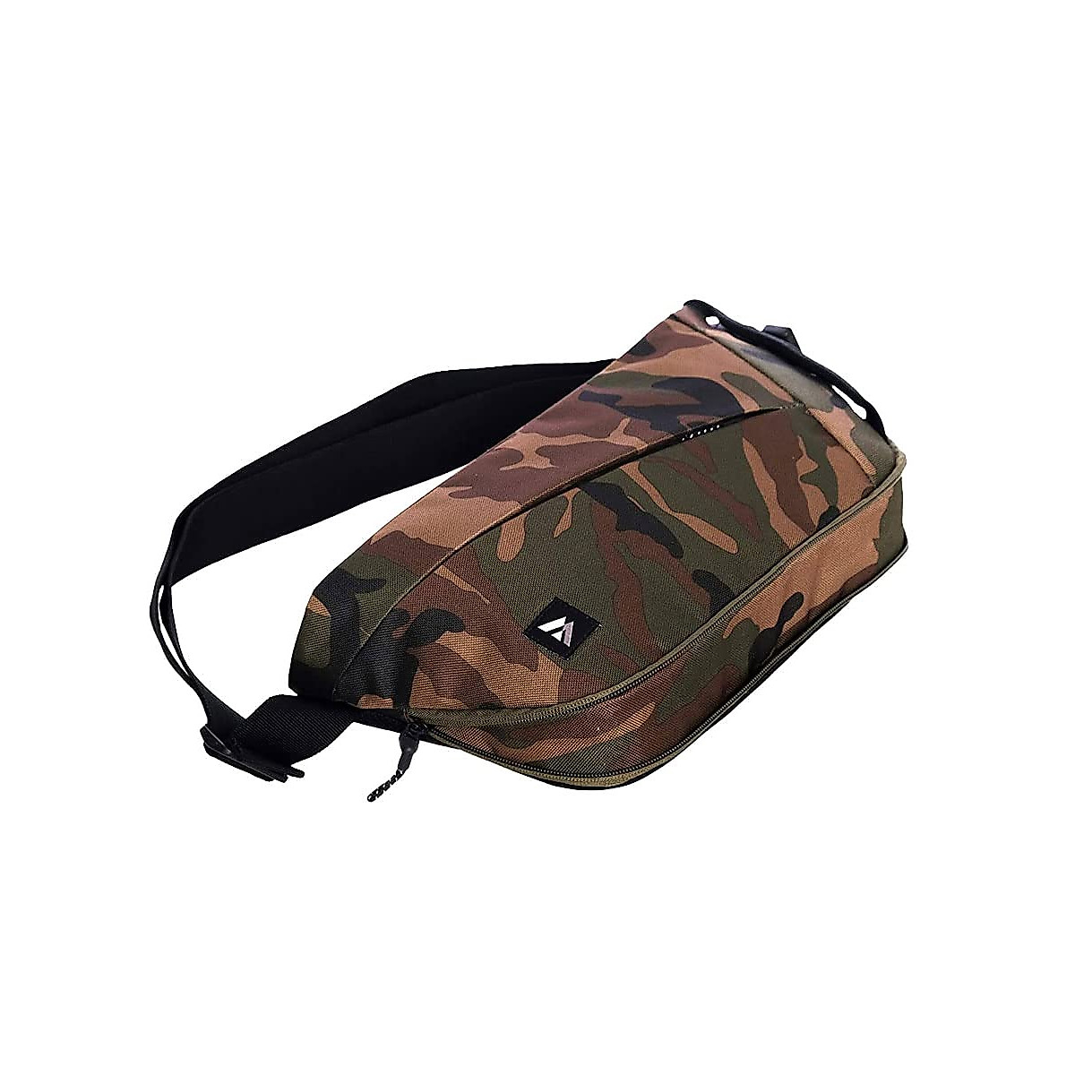 Everest unisex adults Woodland Camo Daily Sling Bag, Woodland Camo, One Size US