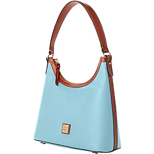 Dooney & Bourke Handbag, Pebble Grain Hobo Shoulder Bag - Caribbean Blue