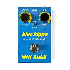 Way Huge Smalls Blue Hippo Analog Chorus Guitar Effects Pedal