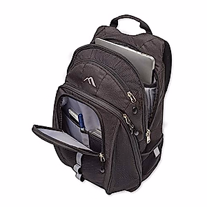 Brenthaven Tred Laptop Backpack For Office or School Use – (Omega-Black)