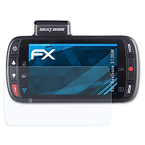 atFoliX Screen Protection Film compatible with Nextbase 312GW Screen Protector, ultra-clear FX Protective Film (3X)