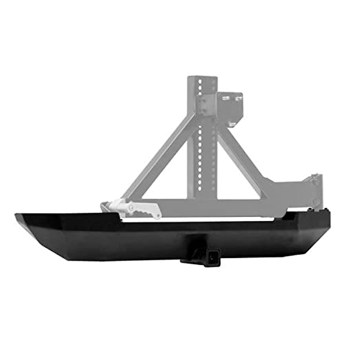 Smittybilt XRC Rear Tire Carrier Bumper (Black) - 76653