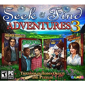 Seek and Find Adventures 3 (4 Game Pack)