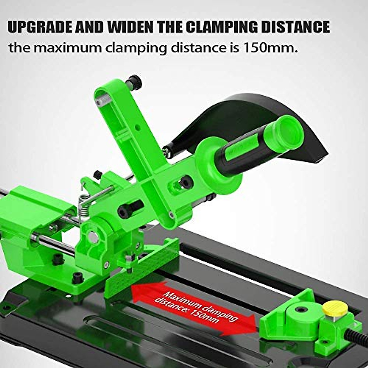 YWY Upgrade Angle Grinder Fixed Universal Bracket Polishing Machine Conversion Cutting Machine Table Saw Multifunctional Desktop Pull Rod Angle Grinding Machine Stand for 100 and 125 Angle Grinder
