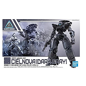 1/144, 30 Minute Missions, bEXM-14T Cielnova Dark Gray, Air Fighter Ver. Gray and Attack Submarine Ver. Light Gray, Option Weapon 1, Option Armor for Commander White, and MYD Curved Tweezers