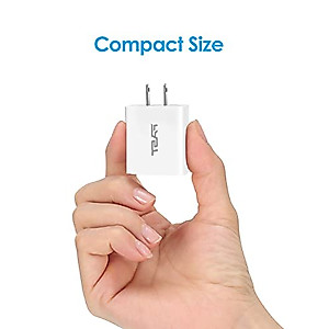 USB C Wall Charger Block, 20W 2Pack Dual Port USB-A USB-C Power Adapter Plug PD Fast Charging Block Cube Brick for iPhone 14/Pro Max/Plus/13/12/11/Mini, XS/XR/X/8/7/6, iPad Pro/Air, Google Pixel 7/6/5