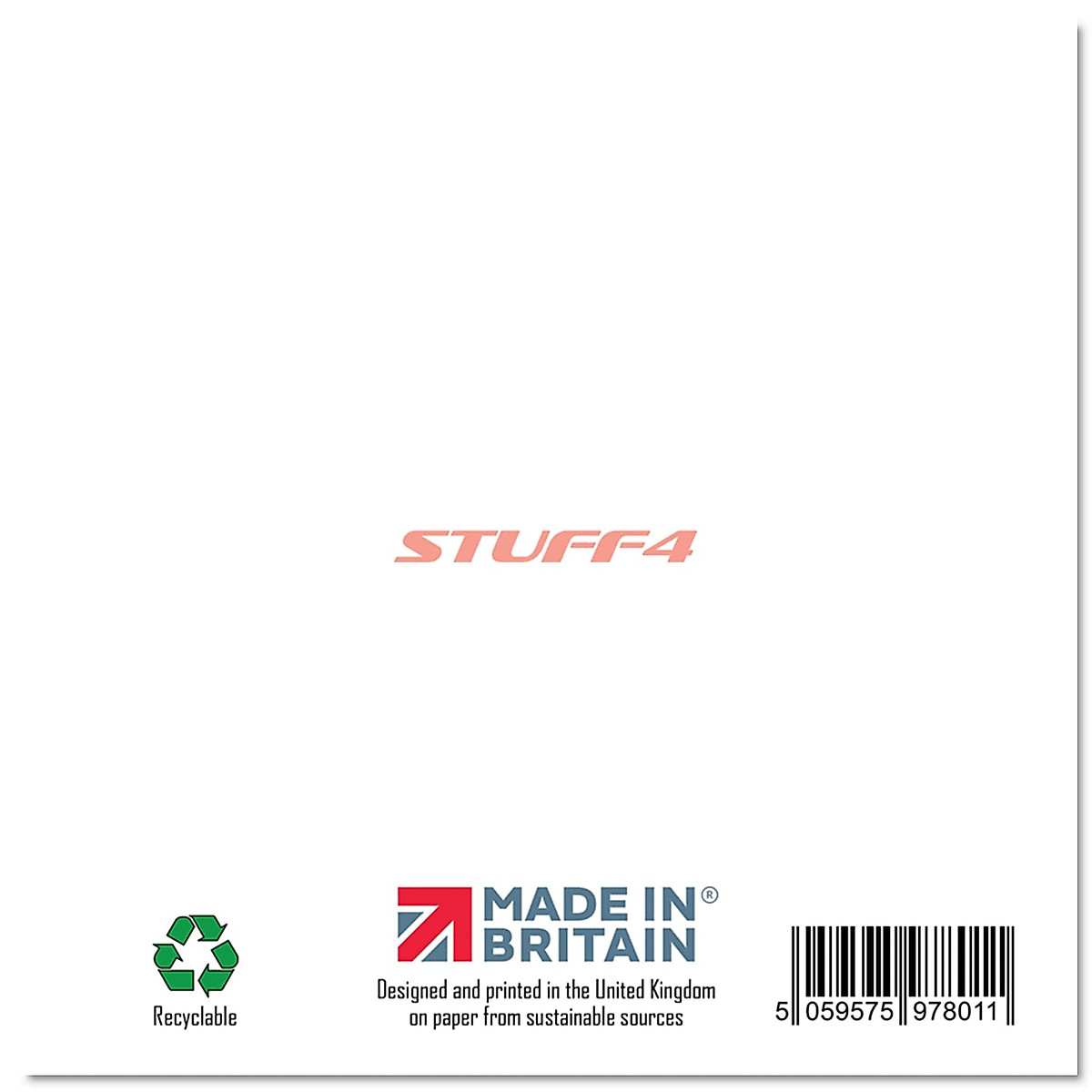 Stuff4 Birthday Cards for Cousin - Best Cousin Ever - Beautful Happy Birthday Card for Cousin from Relative Family, Cousin Birthday Gifts, 5.7 x 5.7 Inch Birthday Greeting Cards for Cousin