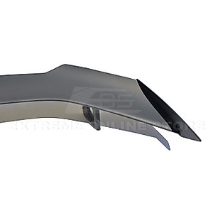 Replacement for 2016-Present Chevrolet Camaro ALL Models | ZL1 1LE Style ABS Plastic Matte Black Rear Trunk Lid Wing Spoiler