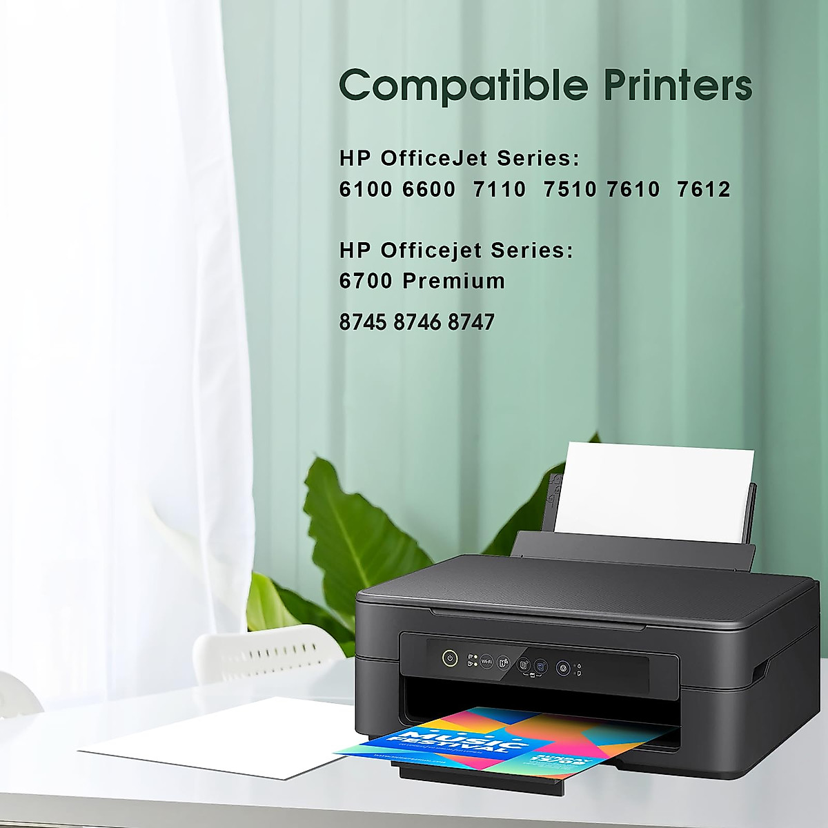 Clorisun 933 933XL Color Ink Cartridge Compatible for HP 933 933XL OfficeJet 6700 6600 7612 6100 7610 7510 7110 Printer (2Cyan, 2Magenta, 2Yellow) 6 Pack