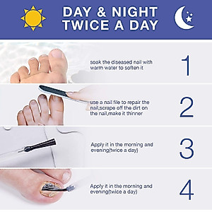 Toenail Fungus Treatment Extra Strength: Fungal Nail Renewal Liquid - Toe Nail Fingernail Repair for Damaged Discoloration Nails (1oz)