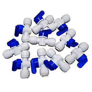 Malida water purifiers Tube Quick Connector Fittings Set of 10 (3/8" switch valve)