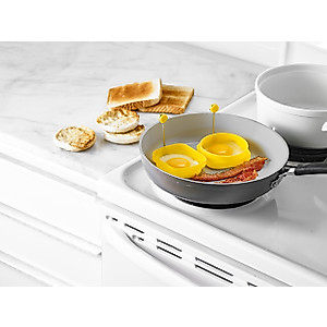 Trudeau Yellow Silicone Reversible Egg Ring