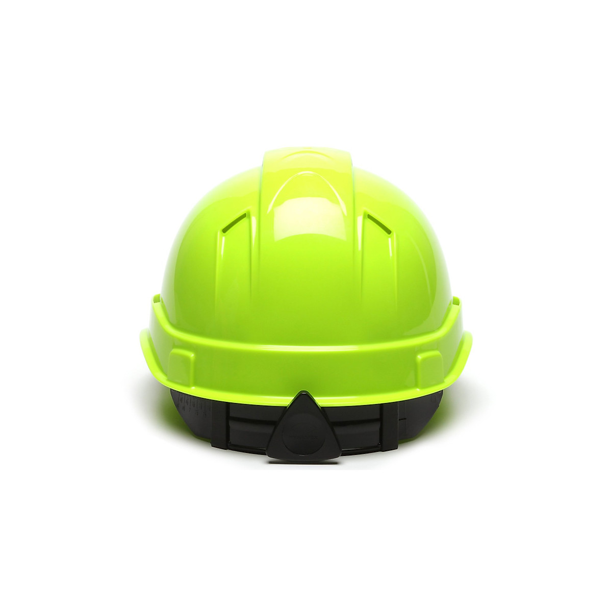 Pyramex HP44131V Ridgeline Cap Style Hard Hat with 4-Point Vented Ratchet, Hi-Vis Green by Pyramex Safety