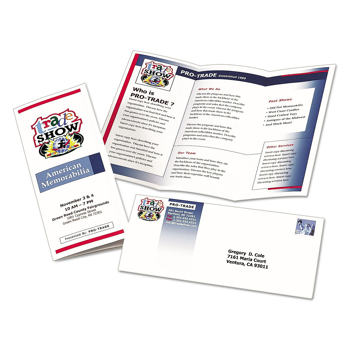 AVE8324 - Tri-Fold Brochures for Inkjet Printers