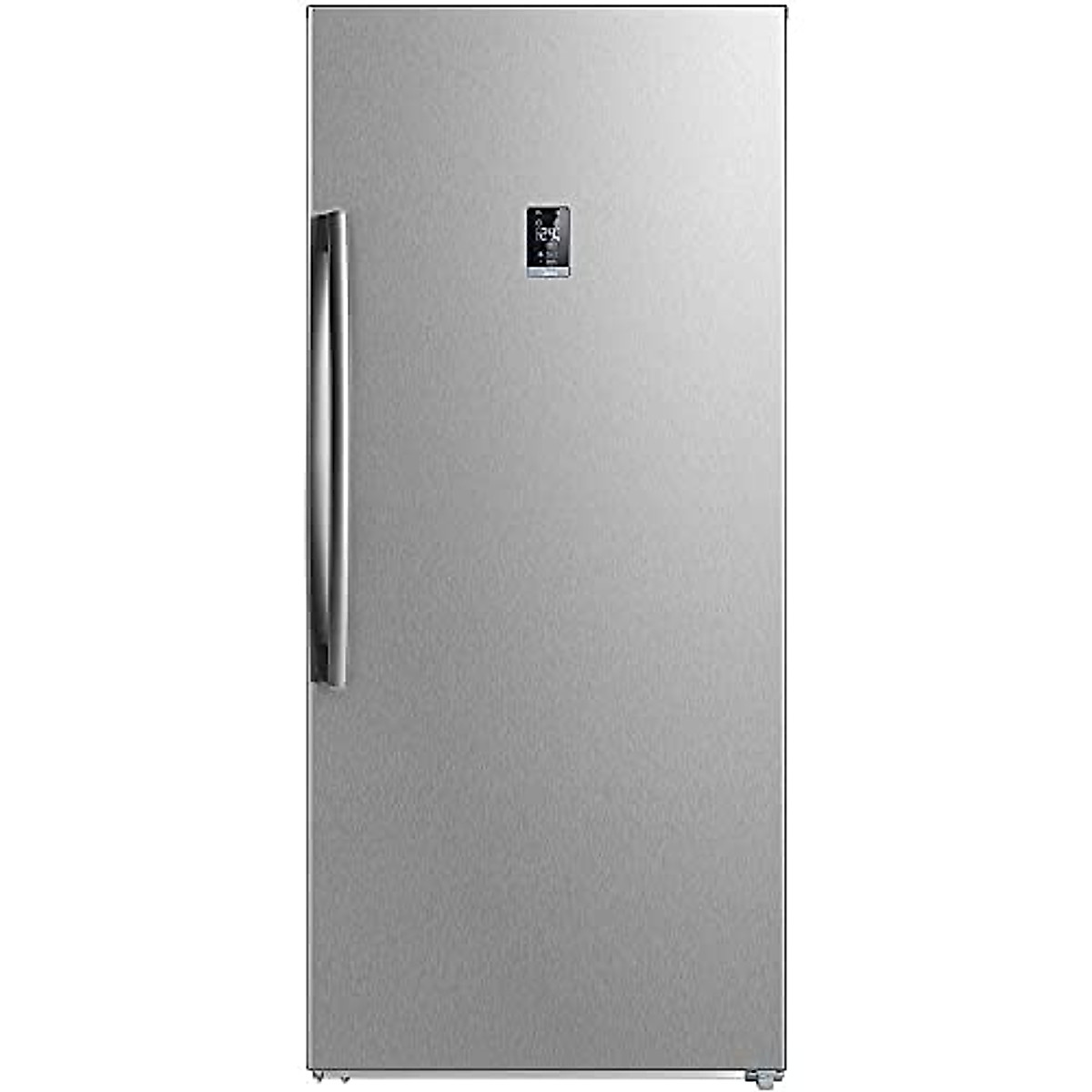 Midea WHS-625FWESS1 33 Convertible Upright Freezer with 17 cu. ft. Capacity Energy Star Automatic Defrost Interior Lighting in Stainless Steel