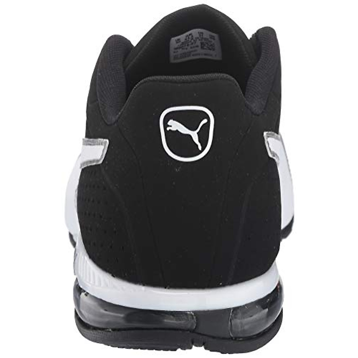 PUMA Mens Cell Surin 2 Cross Trainer, MATTE Charcoal Gray-PUMA Mens White, 9.5