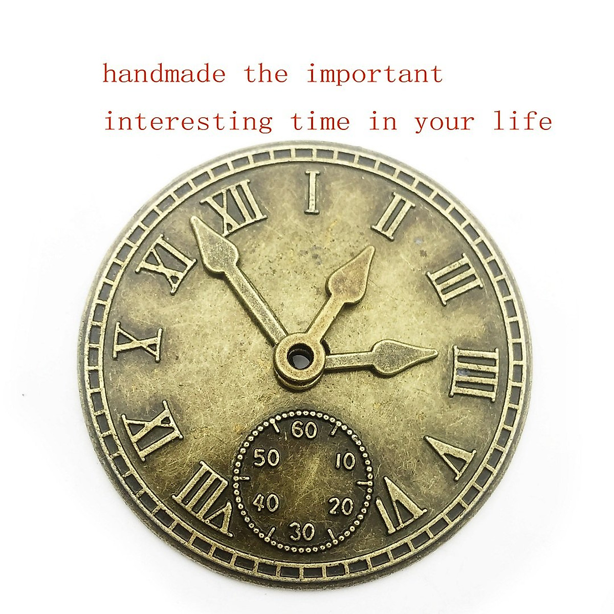 30pcs Antique Bronze Mix Skeleton Steampunk Clock Face Watch Gear Cog Wheel Pendant Charms Jewelry Making DIY Steampunk Gear Pendant Charms Wholesale (M071)