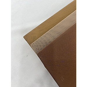 Tulle,Power Mesh,mesh Fabric, Skin Nude Fabric, Soft Touch Stretch Tulle 3 Yards M2 (Brown Nude)
