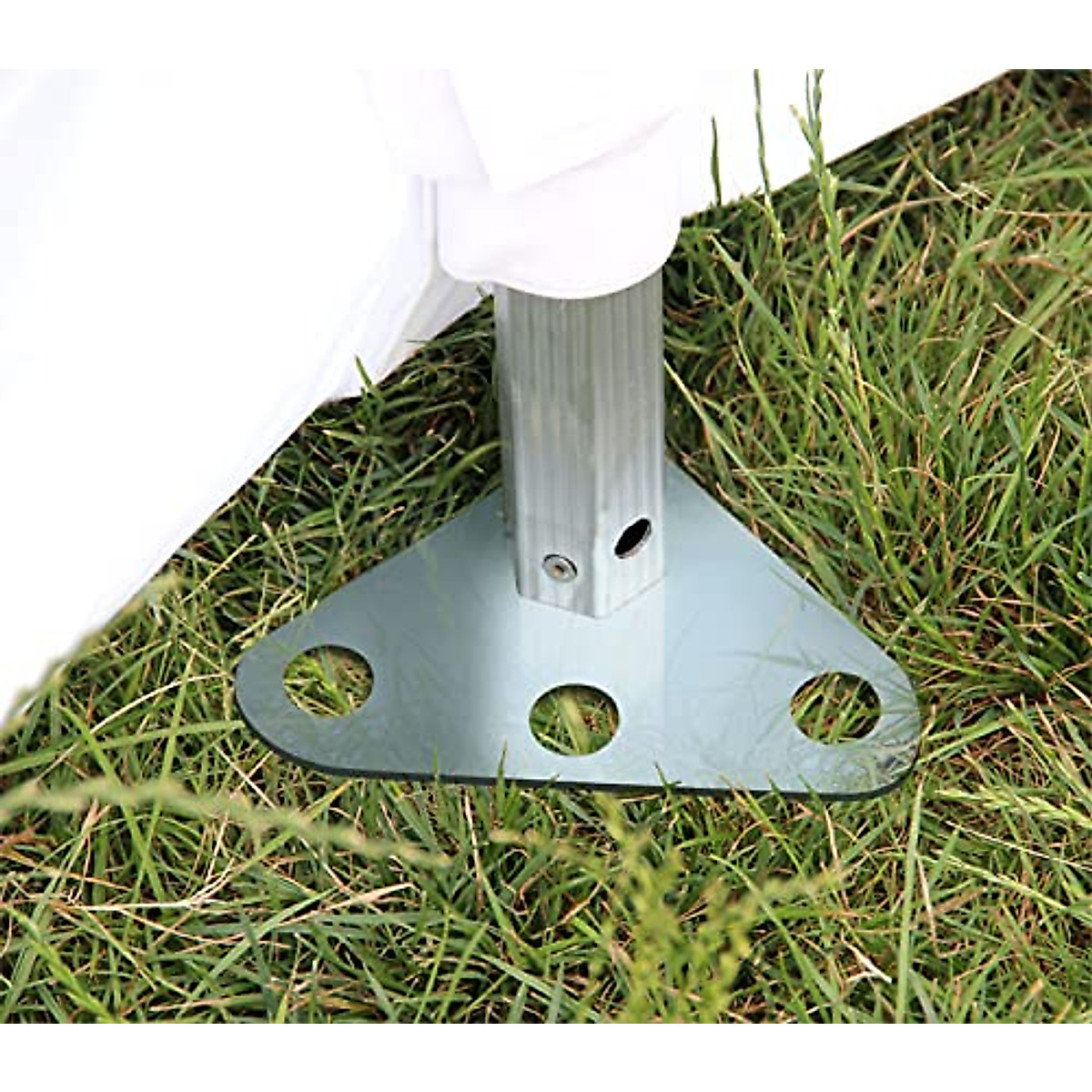 10-Foot by 20-Foot Speedy Tent | White | Quick Easy Up | 40 MM Thick Aluminum Frame | Water Resistant Tent Top | Instant Shelter for Weddings, Parties, and Events