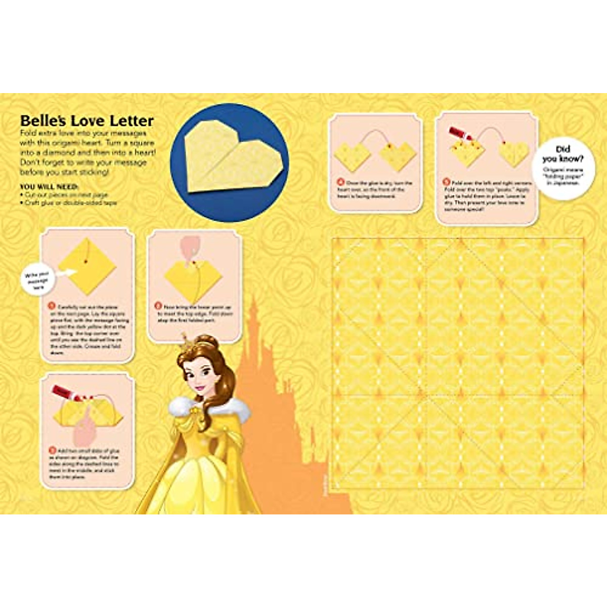 Disney Princess: Tis the Season to Sparkle: Color & Craft with 4 Big Crayons and Stickers