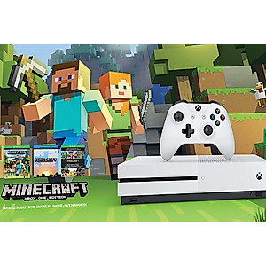 Xbox One S 500GB Console - Minecraft Bundle [Discontinued]