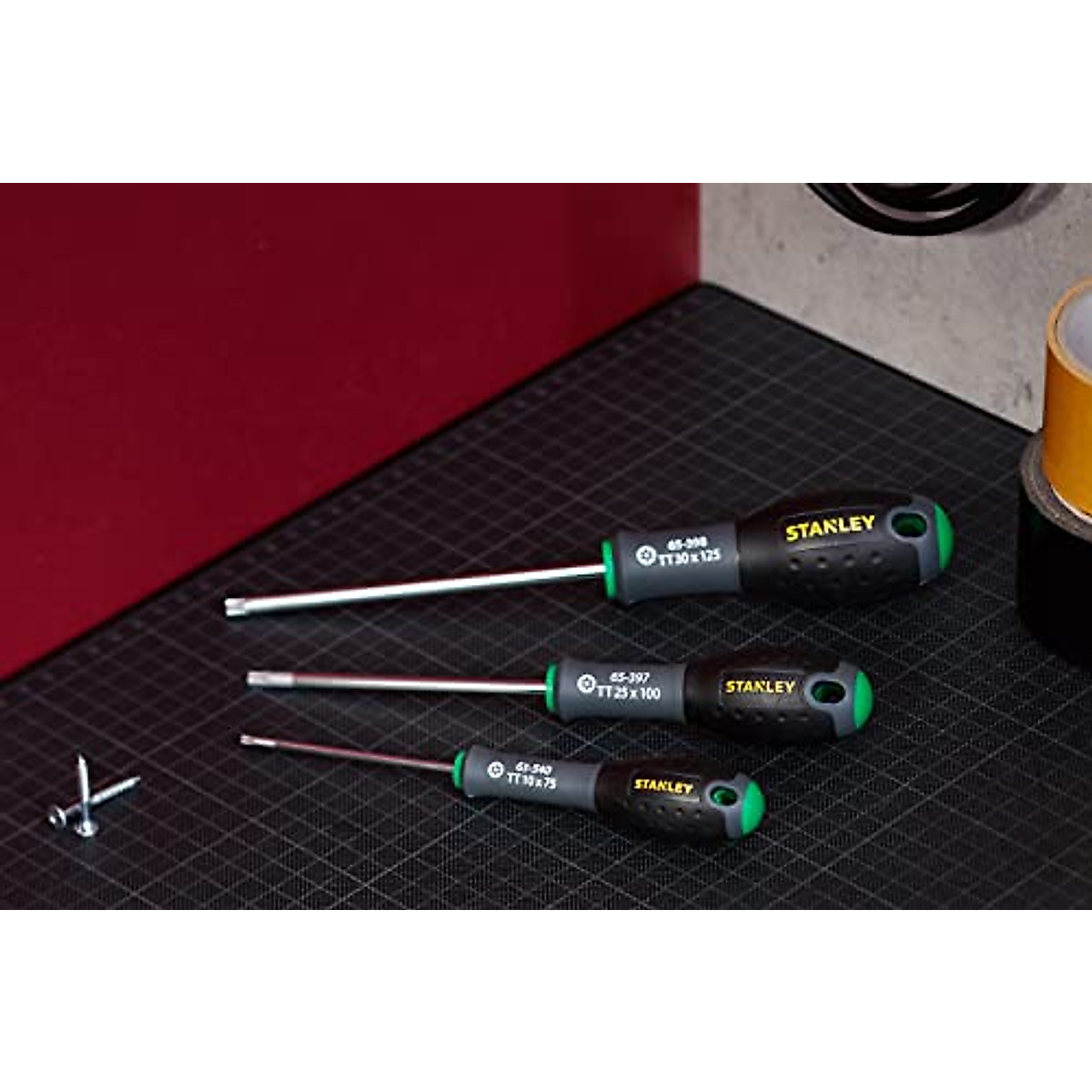 Stanley 0-65-099 Screwdriver-Set (3-piece), Multicolor