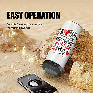 Icesip 12 Pack Music Speaker Tumbler, 20 oz Sublimation Tumbler Skinny Straight Double Wall Music Speaker Tumbler Cup with Straw Lid & USB Charging Cable Balck