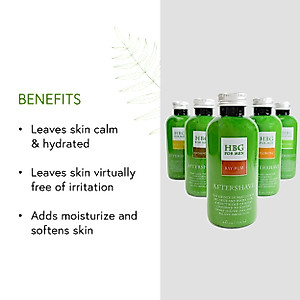 Honeybee Gardens Soothe & Refresh Herbal Aftershave with Aloe & Witch Hazel for Men - Florida - Cool and soothing citrus | Gluten-Free, Vegan, Cruelty-Free, 4 Fl Oz