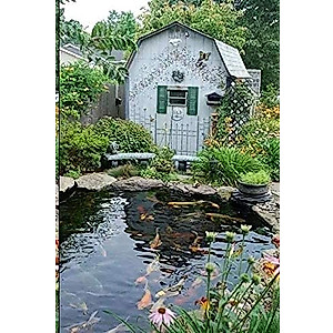 13X10 Ft Pond Liner 20Mil Flexible Liners Water Garden Fish Pond Liner Elasticity LDPE Pound Skins