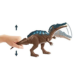 Jurassic World Toys Sound Strike Dinosaur Action Figure with Strike and Chomping Action, Realistic Sounds, Movable Joints, Authentic Color and Texture; Ages 4 and Up
