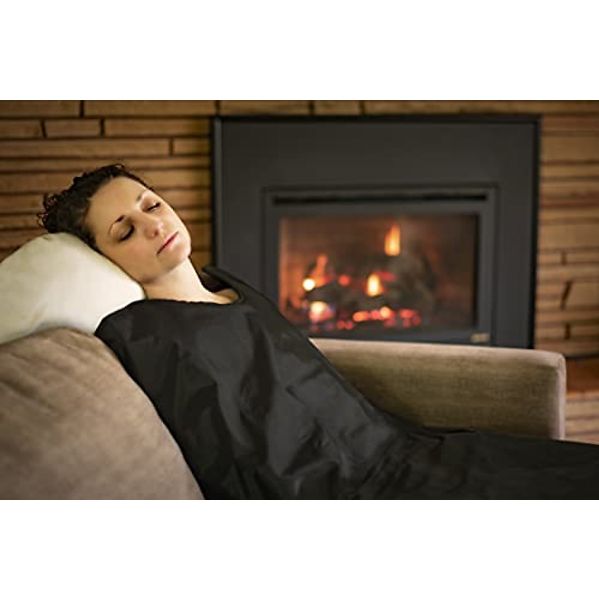 1Love Professional Sauna Blanket Zero EMF Technology, Durable Waterproof Nylon - Black, Far Infrared Therapy, 360° Complete Coverage