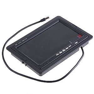BW 7 inch High Resolution 800 * 480 TFT Color LCD Car Rear View Camera Monitor Support Rotating The Screen and 2 AV Inputs