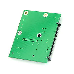 YHJIC New PCI E Half Height mSATA SSD to 7mm 2.5inch SATA 22pin Hard Sisk Drive PCBA as shown 046029 046029