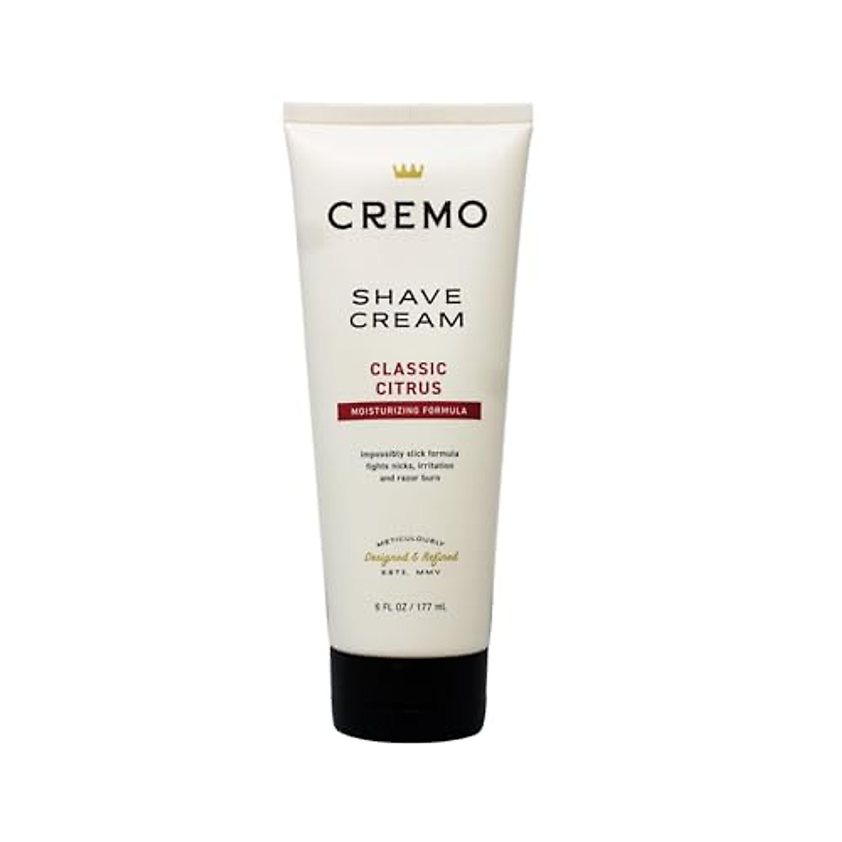 Cremo Shave Cream Classic Citrus Shaving Cream for Men, 6 Fluid Ounce (3 Pack)