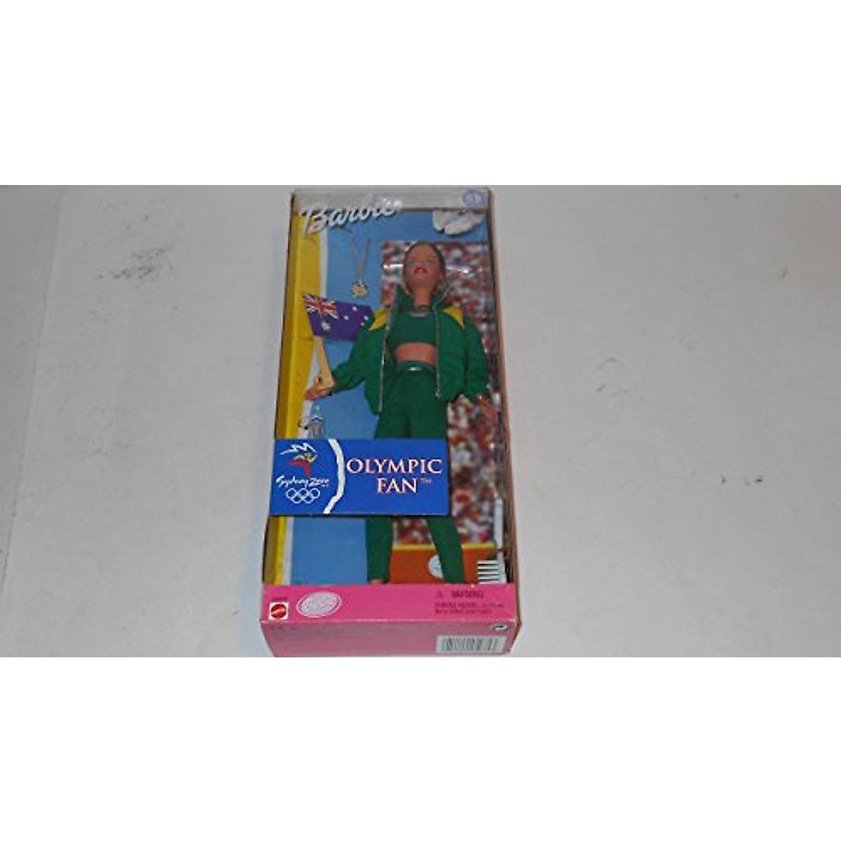 Barbie 25975 1999 Sydney 2000 Australia Olympic Fan Doll
