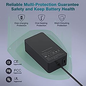 Surface Pro Charger for Microsoft Surface Pro 9, 8, 7+, 7, 6, 5, 4, X, Windows Surface Laptop 5, 4, 3, Studio, Surface Go, Surface Book 3, 2, 1, 65W Surface Laptop Charger + 20W USB C, LED, 10FT