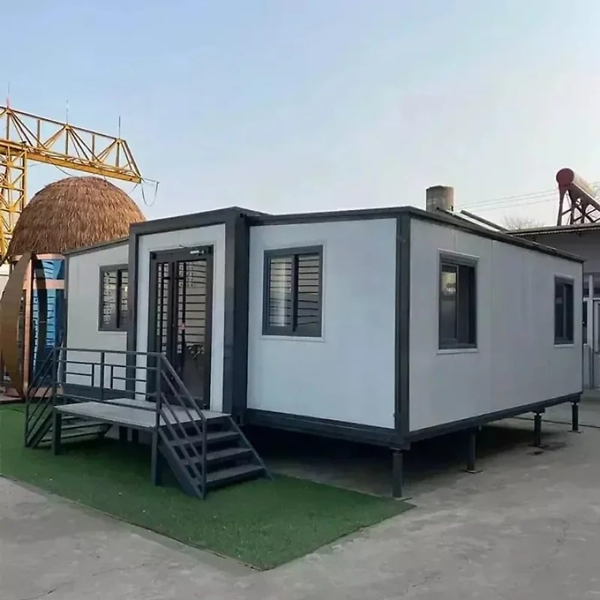 Model Luxury Extension Two Bedroom Scontainer Piece Expandable Flat Packing Structure Prefabricated Miniature Folding House