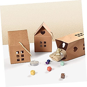 BESTOYARD 90 Pcs Portable Box Shipping Supplies Halloween Candy Container Chocolate Bags Birthday Treat Case Chrismas Gifts Small Packaging Supplies Food Paper Wedding Supplies Bride