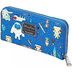 DisneyParks Exclusive - Zip-Around Wallet - Chibi Park Characters and Attractions