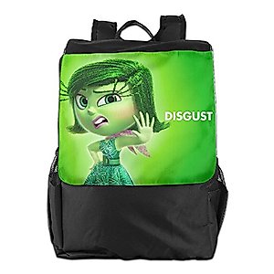 Inside Out Five Emotions Disgust Outdoor Backpack Travel Bag