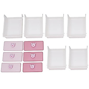 Gdrasuya10 Plastic Cabinet 6 Drawers Storage Dresser,Small Closet Vertical Dresser Storage Closet Dresser Organizer for Bedroom, Hallway, Entryway, Closets