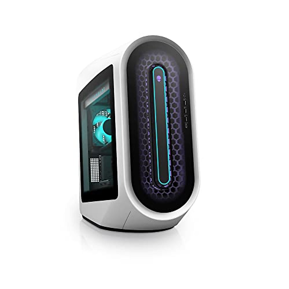 Alienware Aurora R13 Gaming Desktop - Intel Core i7-12700F, 16GB DDR5 RAM, 512GB SSD + 1TB HDD0, Nvidia RTX 3060Ti LHR 8GB GDDR6, Air Cooled, Killer, WiFi 6, Bluetooth 5.2, Windows 11 Home - White